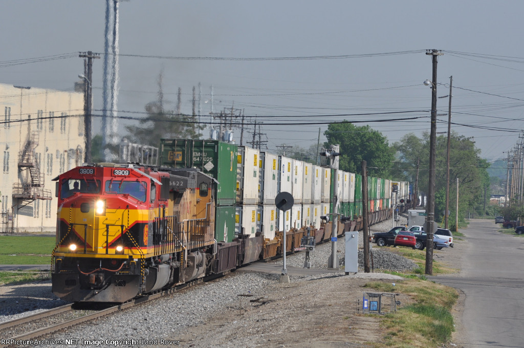 KCS 3909 On NS 295 Eastbound